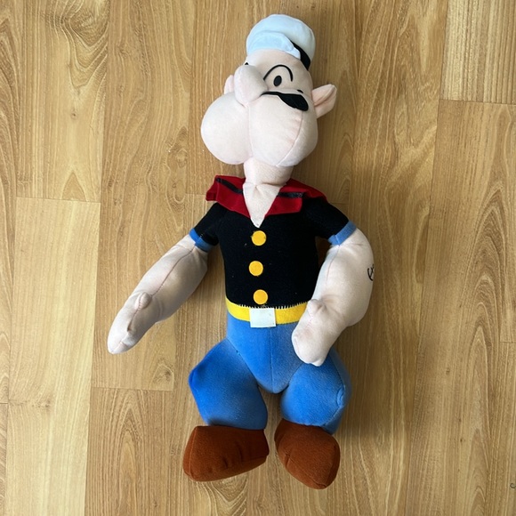 Vintage | Toys | Vintage Playbyplay Popeye Plush Toy | Poshmark